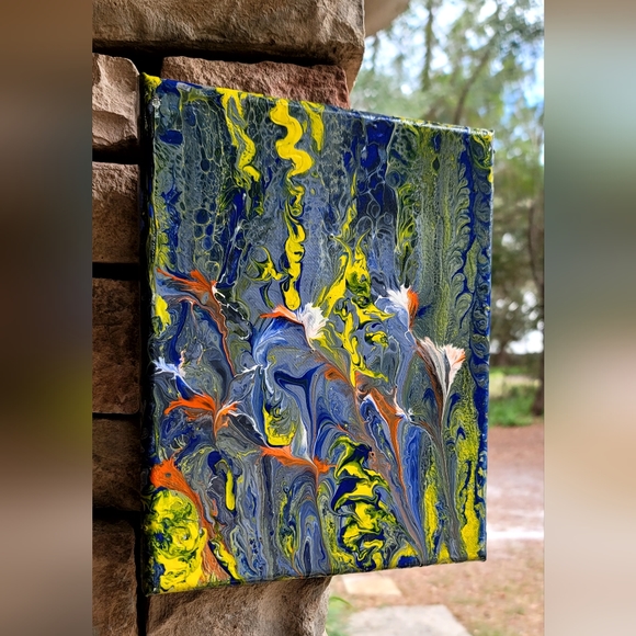 Art | 8x1 Original Acryic Painting | Poshmark